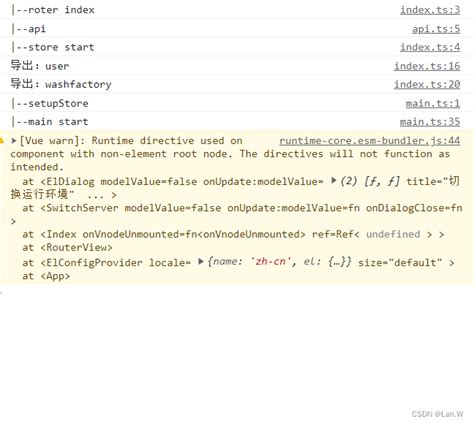Runtime Directive Used On Component With Non Element Root Node The Directives Will Not Function