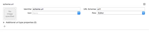 Xcode Multiple Url Schemes In Ios Stack Overflow