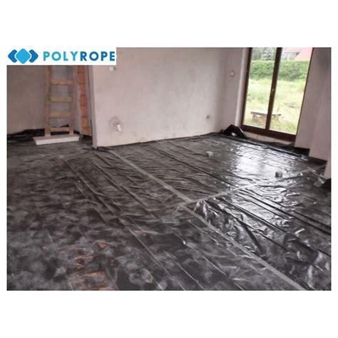 Damp Proof Black 5 Meters Wide 1200 Gauge Roll Dpm 300mu