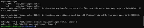 Compilation Issue For Xdp Bench · Issue 326 · Xdp Projectxdp Tools