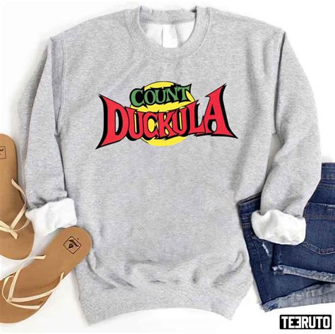 Count Duckula Logo Unisex Sweatshirt Teeruto