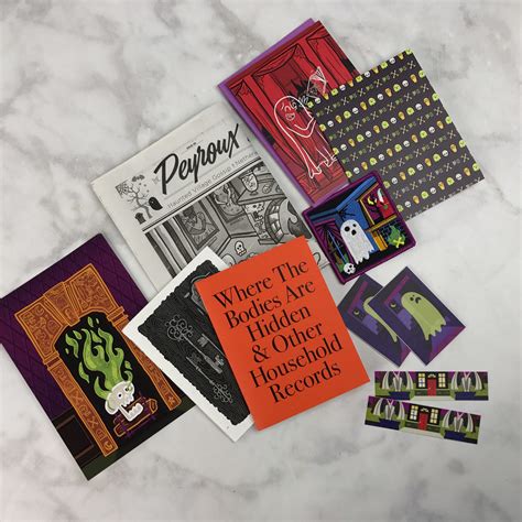 Mister Ghosts Highly Enviable Monthly Parcel Of Simple Yet Amazing