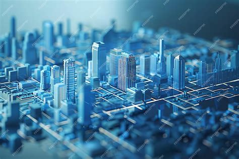 Premium Photo Using A Citys Digital Twin For Urban Planning Generative Ai