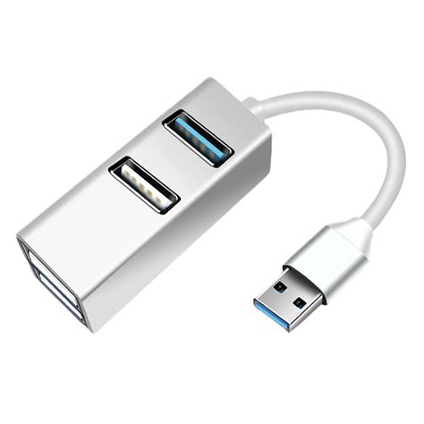 Usb 30 허브 4 포트 노트북 컴퓨터 액세서리 알루미늄 합금 Usb 분배기 Usb30 어댑터 기가팩토리