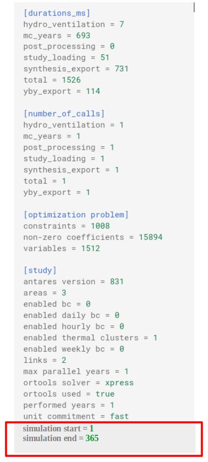 add simulation start and simulation end in execution i · issue