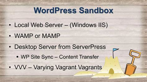 Building A Wordpress Sandbox Ppt