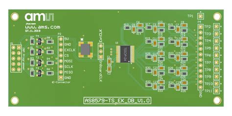 AS8579 TS EK DB Ams Osram Group Demonstration Kit AS8579 Capacitive Sensor Element14 Korea
