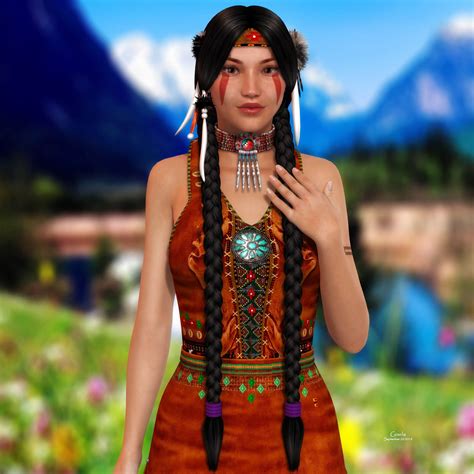 Maria 3d Render Digital Art By Gise