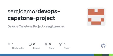 Github Sergiogmodevops Capstone Project Devops Capstone Project