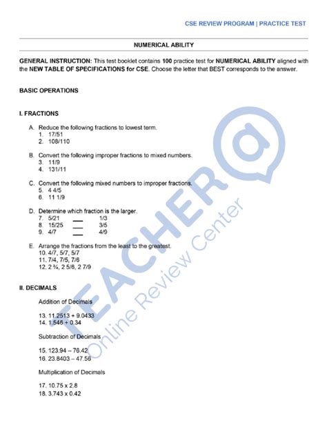 05 18 2024 Cse Practice Test 1 Pdf