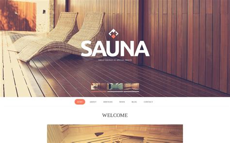 Sauna Responsive Website Template 50959 TemplateMonster