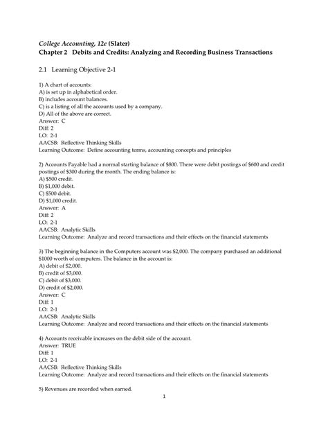 Chapter 2 Debits And Credits Analyzing And Recording Business Transactions Docslib
