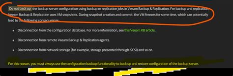 Protecting The Veeam Backup And Replication Server Veeam Community