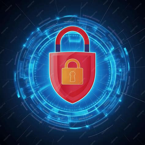 Digital And Cyber Security Data Protection Encryption Shield And Secure Network Systems