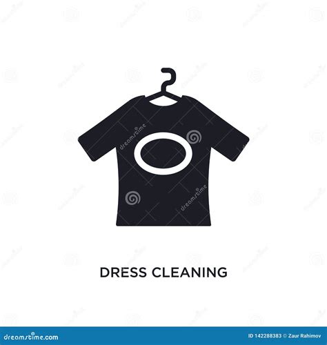 Dress Cleaning Isolated Icon Simple Element Illustration From Cleaning Concept Icons Stock