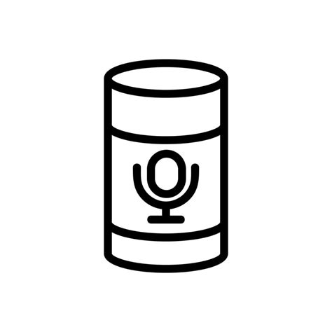 Voice Control Icon Vector Isolated Contour Symbol Illustration Vector Art At Vecteezy