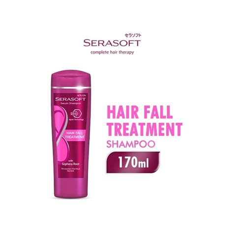 Jual Shampoo Sampo Serasoft Hair Fall Dan Anti Dandruff 170 Ml Shopee Indonesia