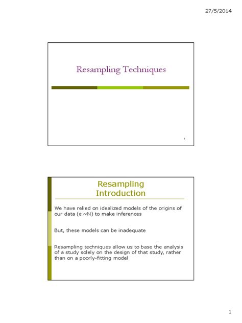 Lecture14 Sas Bootstrap And Jackknife Pdf Resampling Statistics