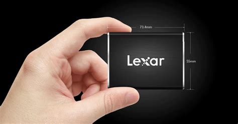 Lexar Sl Pro Portable Ssd Gb Review Techpowerup