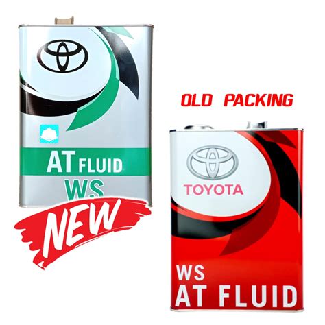 Toyota WS ATF Genuine Transmission Fluid – 4 Litres - 1st OEM Parts