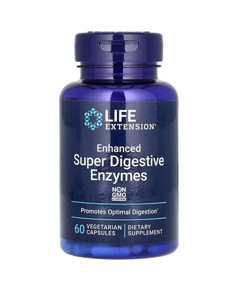 Myherb Life Extension Enhanced Super Digestive Enzymes 60