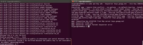 Cannot Get The Public Key For Installing Realsense Even Used A New Key · Issue 1276