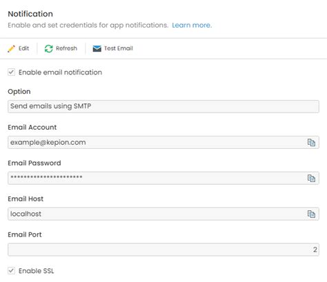 System Module Notification Overview Kepion Support Center