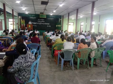 ဝိုင်းမော်မြို့နယ်၌ ကျောင်းအုပ်ကြီးများ စီမံခန့်ခွဲမှု စွမ်းဆောင်ရည်မြင့်မားရေး အလုပ်ရုံဆွေးန