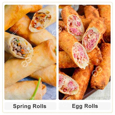 Whats The Difference Between Spring Roll And Egg Roll