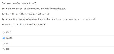 Solved Suppose There S A Constant C Let X Denote The Set Chegg Com