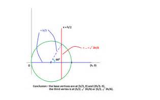 geometry construct an equilateral triangle given a line segment
