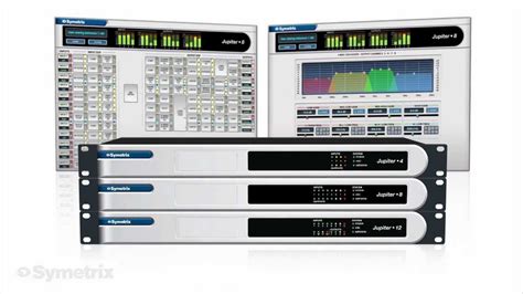 Symetrix Jupiter Series 4 8 12 Digital Signal Processor Overview