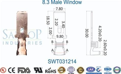 220v BRASS Button Terminal For Automotive Indicator Packaging Type Spool At 0 34 Piece In