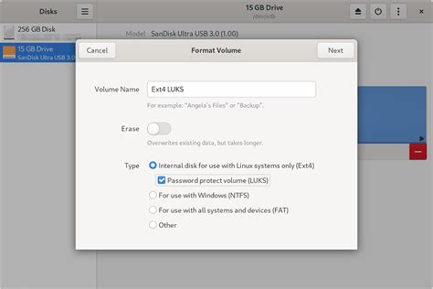 How To Unlock Luks Encrypted Volume On Usb Flash Drive Applications