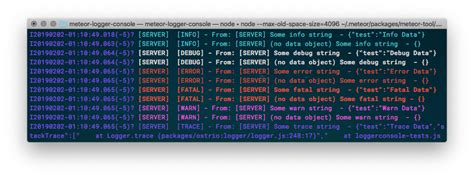 Github Veliovgroupmeteor Logger Console 🖥 Meteor Logging Print