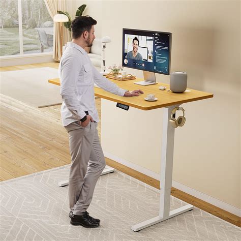Stand Up Workstation Computer Table Standing Desk For Gamers Creating