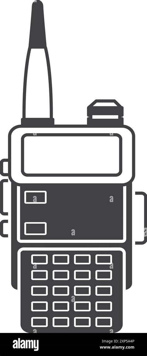 Military Radio Transceiver Army Walkie Talkie Icon Stock Vector Image And Art Alamy