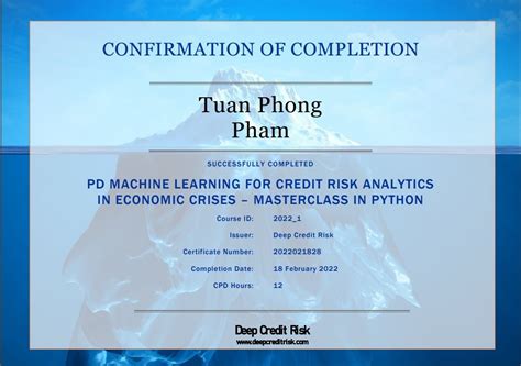 Pham Tuan Phong Phd On Linkedin Machinelearning Python Analytics Creditrisk Pd Lgd Ecl