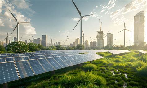A Harmonious Blend Of Urban Development And Renewable Energy