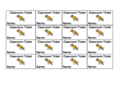 Classroom Tickets Amped Up Learning
