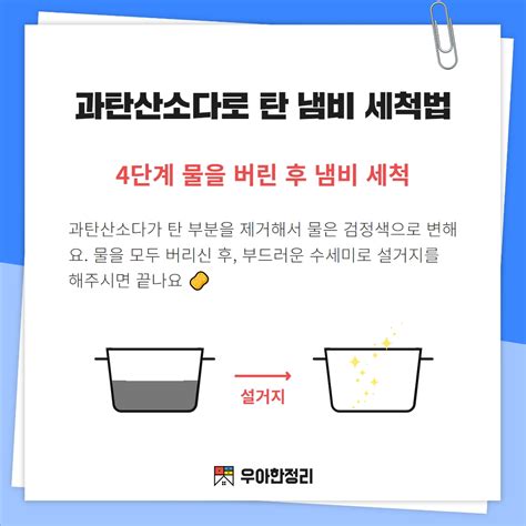 과탄산소다 효능을 활용한 탄 냄비 닦는 법 우아한정리 생활꿀팁 저장소