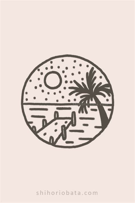 Beach Drawing Ideas