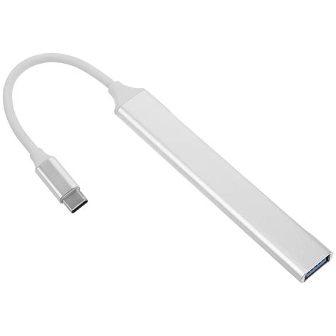 Hemoton Multi Port Usb Hub Adapter Usb C To Usb Connector Usb Port Splitter Hub Usb Expander For