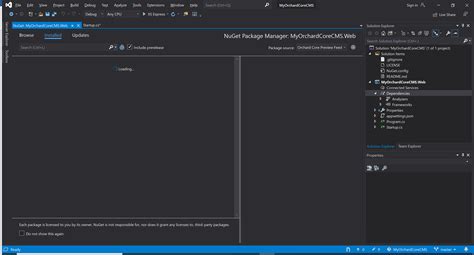 github orchardcmsnet myorchardcorecms an example of creating a
