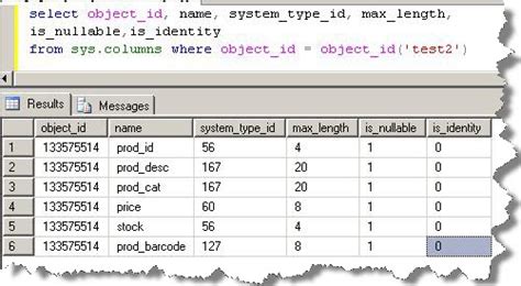 Sql Server How To Find Column Related Detailed Info For Any Table Sqlservergeeks