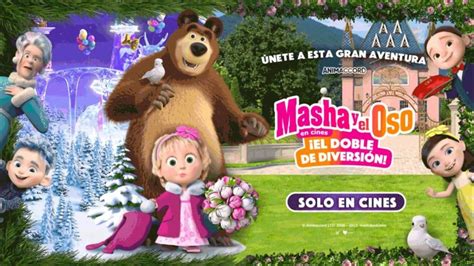 Masha Y El Oso ¡el Doble De Diversión Es Perfecta Para Los Más