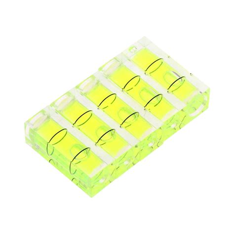 Small Bubble Level Tool 5 Pcs Mini Bubbles Square High Precision Spirit Level