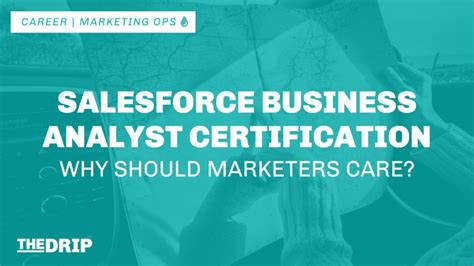 Lucy Mazalon On Linkedin Salesforce Business Analyst Certification Why Should Marketers Care