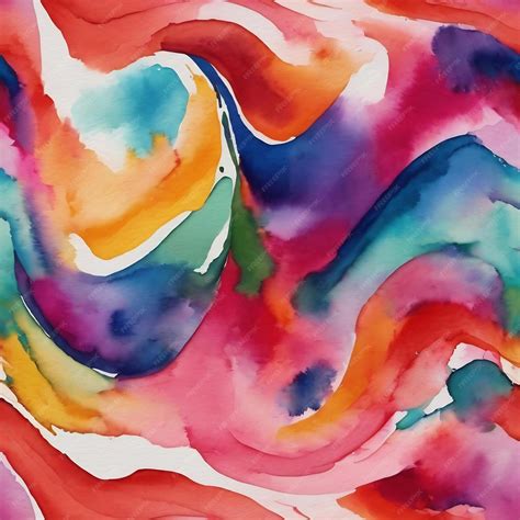 Premium Photo Watercolor Brush Stroke Background Design