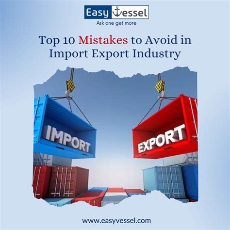 Top 10 Common Mistakes Need To Avoid Import Export
